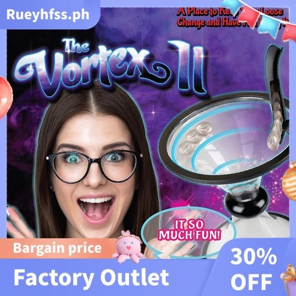 Excellent Creative Transparent Vortex Piggy Bank Gravity Circling Saving Box Vortex Bank ...