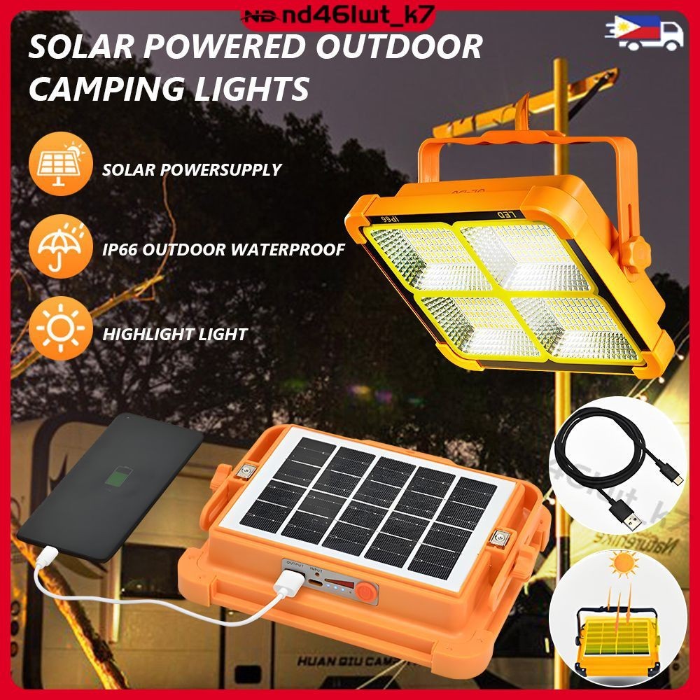 Solar Emergency Light Solar Light Outdoor Waterproof Solar LED Flood ...