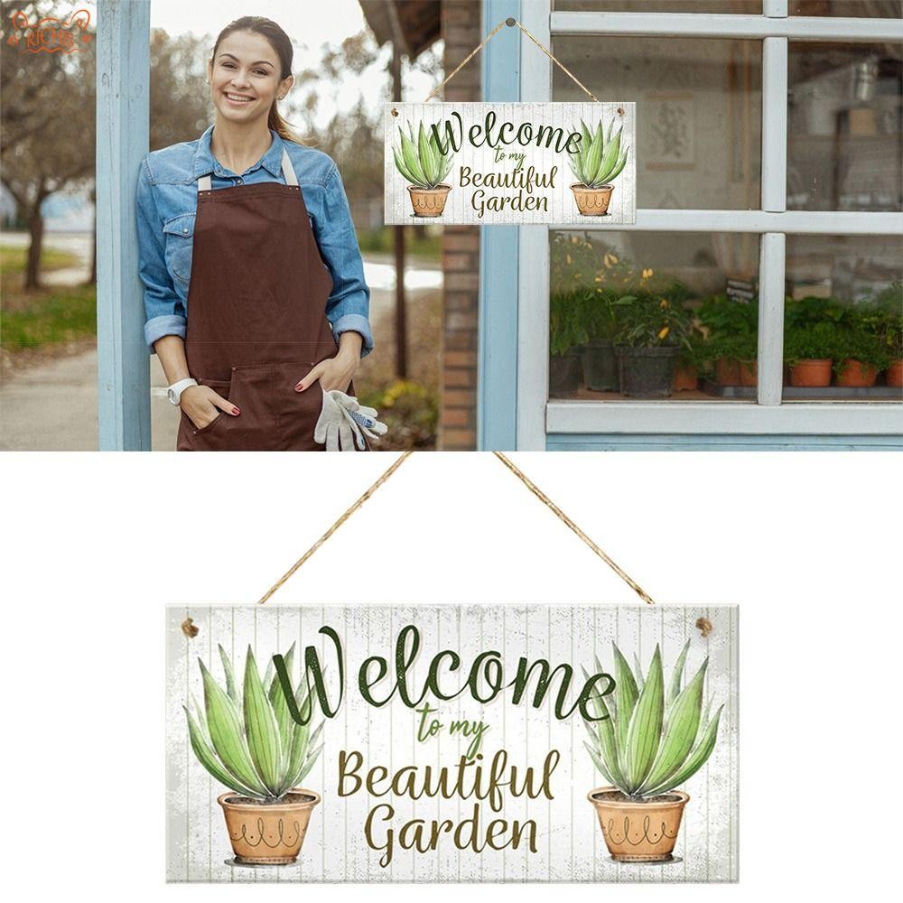 [RICHIS] Door Sign, Reminder Signs Flower Shop Sign Hotel Bulletin ...