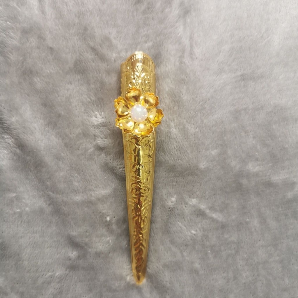 Ancient Style Diamond Armor Court Set Ruyi Chuan Golden Finger Set Decoration Queen Royal ...