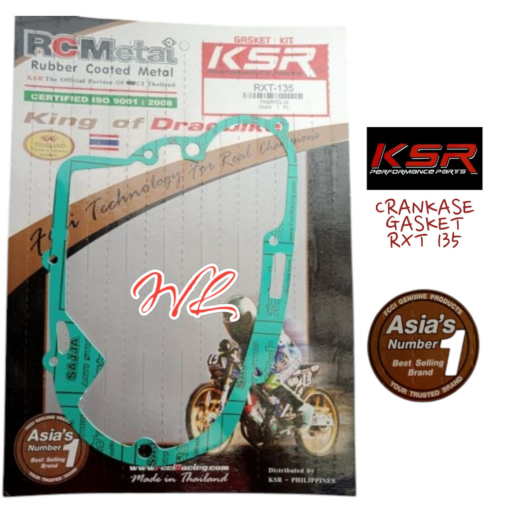 RXT 135 CRANKASE GASKET KSR THAILAND PARTS | Shopee Philippines