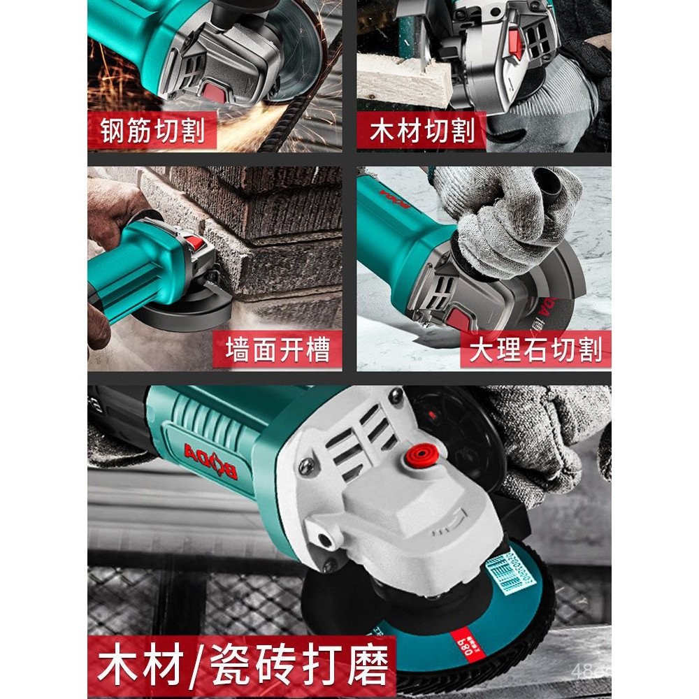 Boda Brushless Angle Grinder Genuine Electric Tool High Power Cutting ...