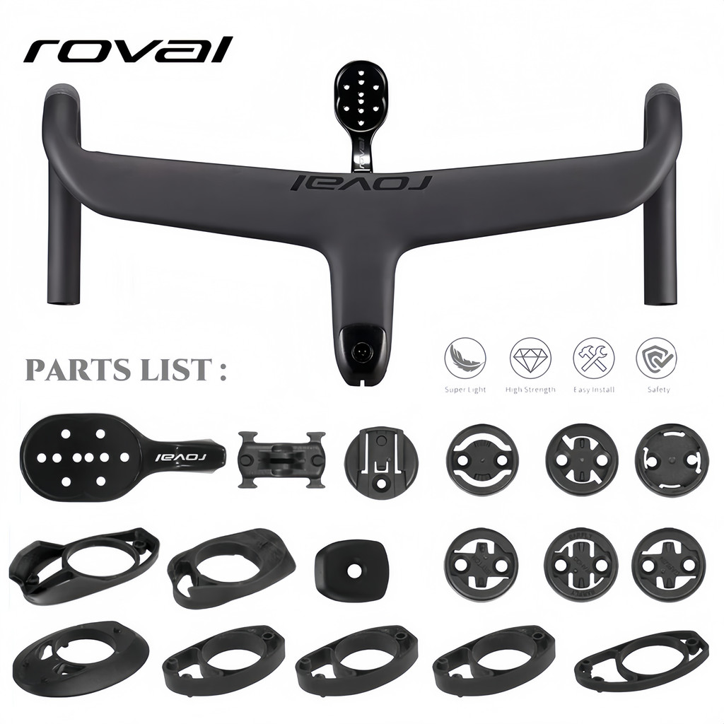 Roval Sl7/Sl8 Full Internal Cable Routing Road Bicycle Handlebar T1000 ...