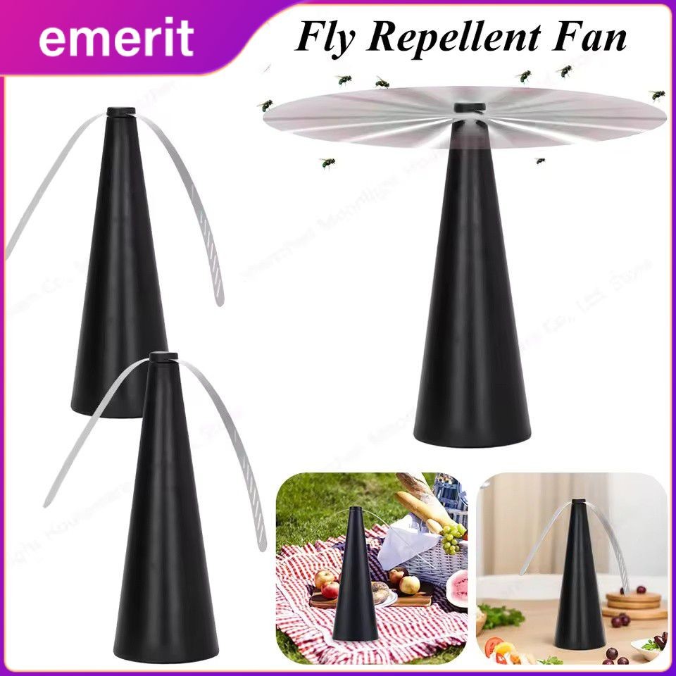 Usb Recharge Outdoor Kitchen Fly Repellent Fan Fly Destroyer Keep Flies ...