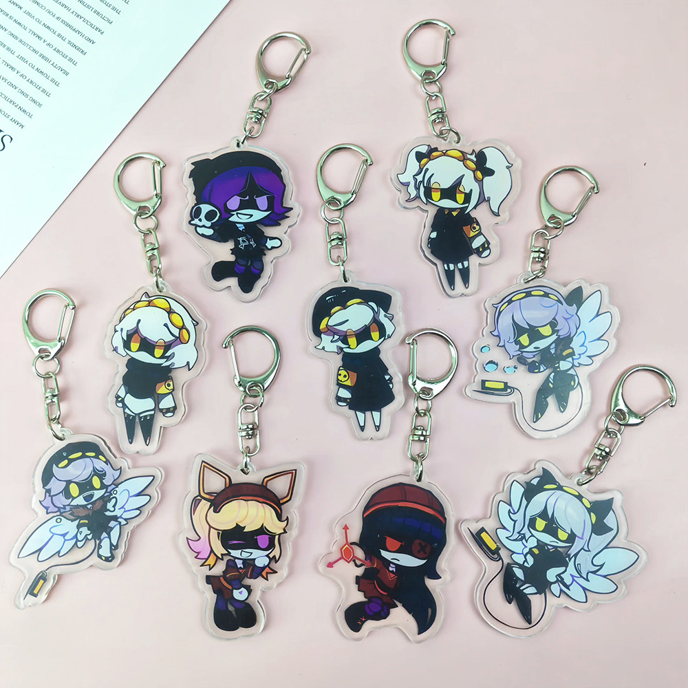 Acrylic Anime Keychain Murder Drones Double Sided Pendant Backpack ...