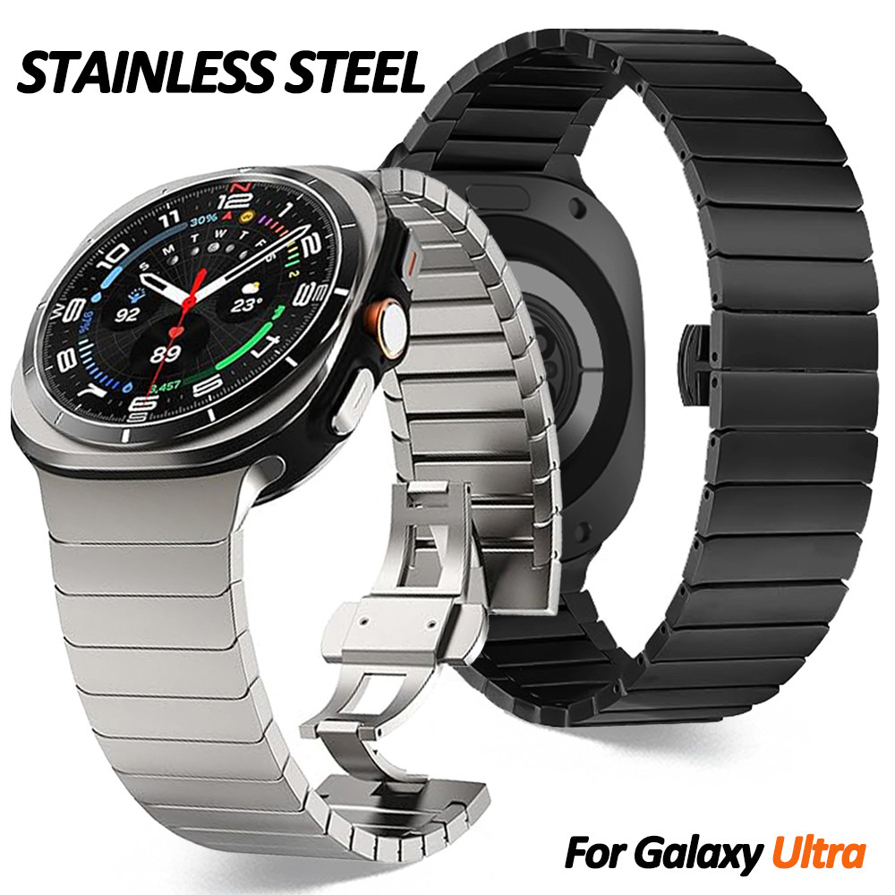 No Gap Bracelet for Samsung Galaxy Watch Band Ultra 47mm Metal Luxury ...