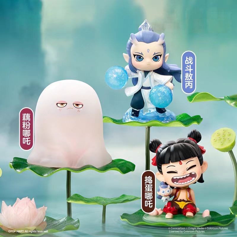 POPMART Nezha Magic Boy Haunted Sea Natural Bond Series Mystery Box ...