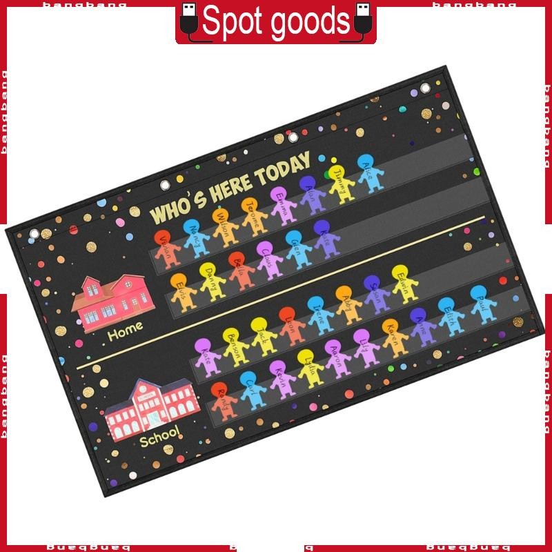 Bang Attendance Chart Helping Hands Chart Classroom Attendance Chart ...