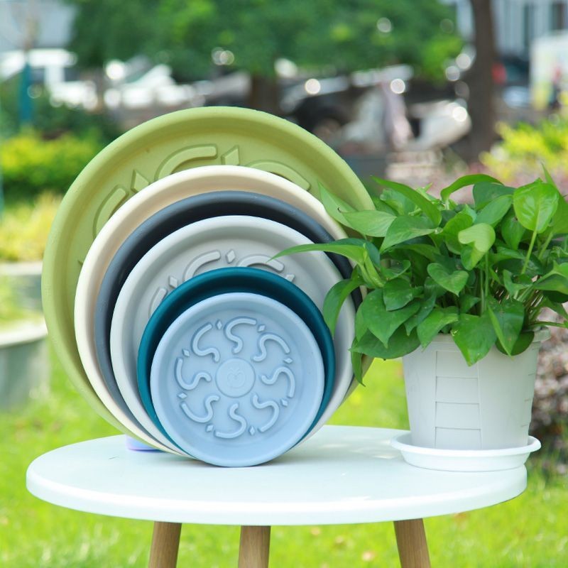 Thickened Flower Pot Tray Base Plastic Deepened Drainage Large Mobile ...