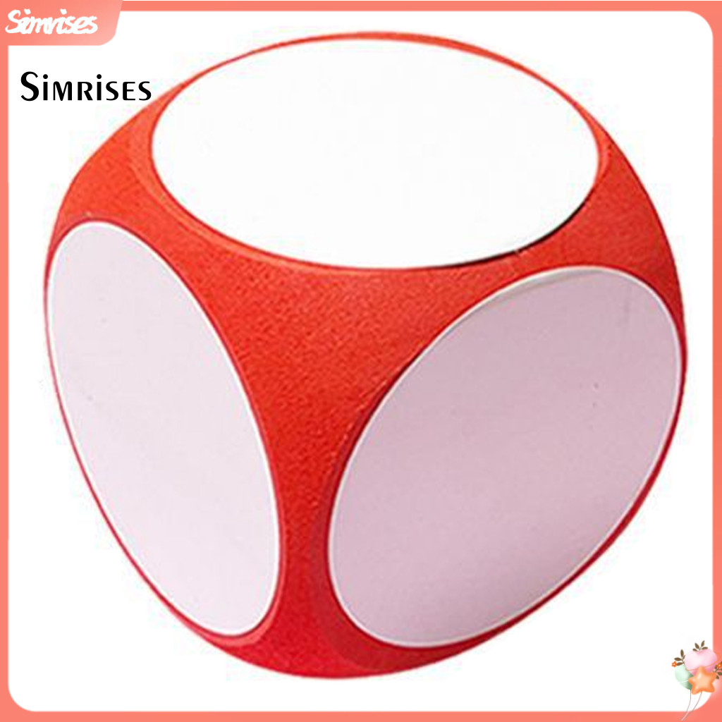 SIM| Shock-resistant Dice Smooth Edge Dice Giant Foam Dice with Dry ...