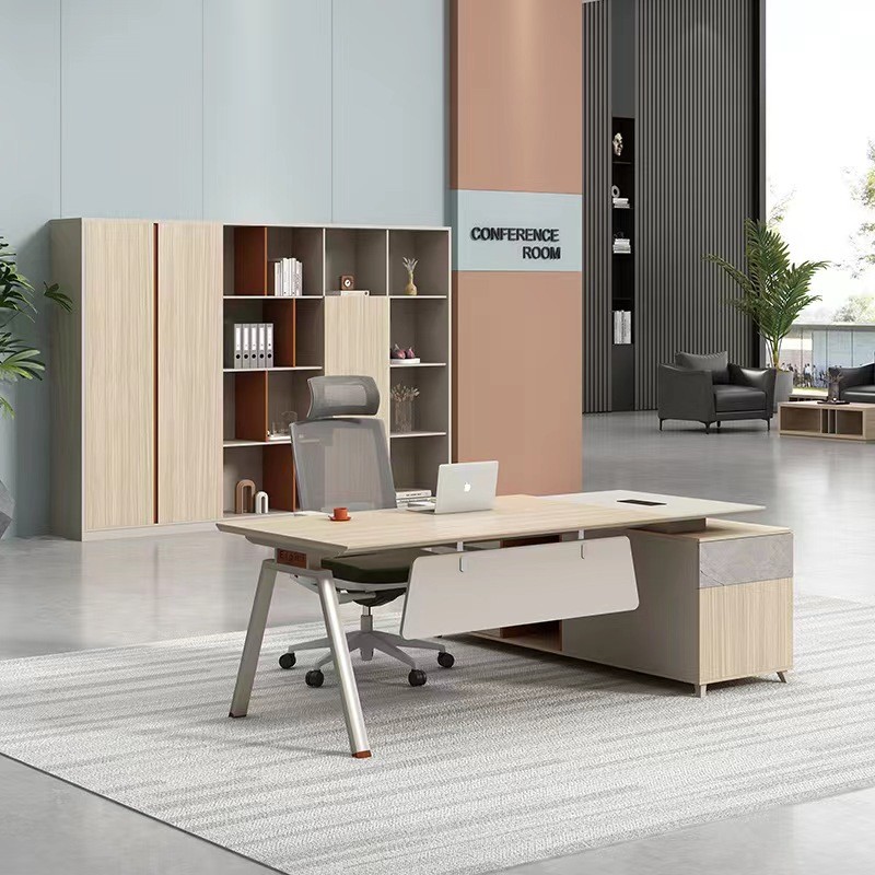 Office Desk Boss Desk Simple Modern Executive Desk Office Desk Large ...