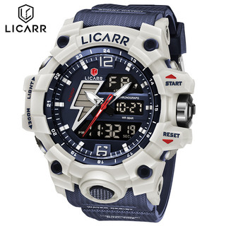 LICARR Brand Fashion Men's Watch Casual Analog-Digital Sports ...