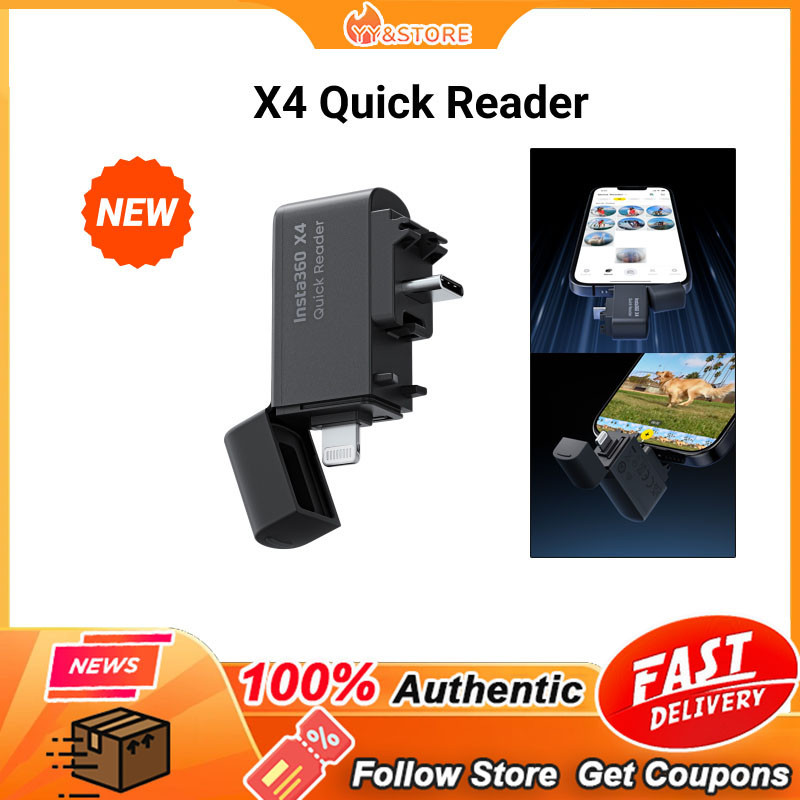 【Original new】Insta360 X4 Quick Reader plug-and-play storage module, Insta360 X4 action camera ...