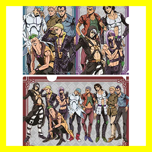 JoJo's Bizarre Adventure Golden Wind AGF2019 Original Clear File Set | Shopee Philippines