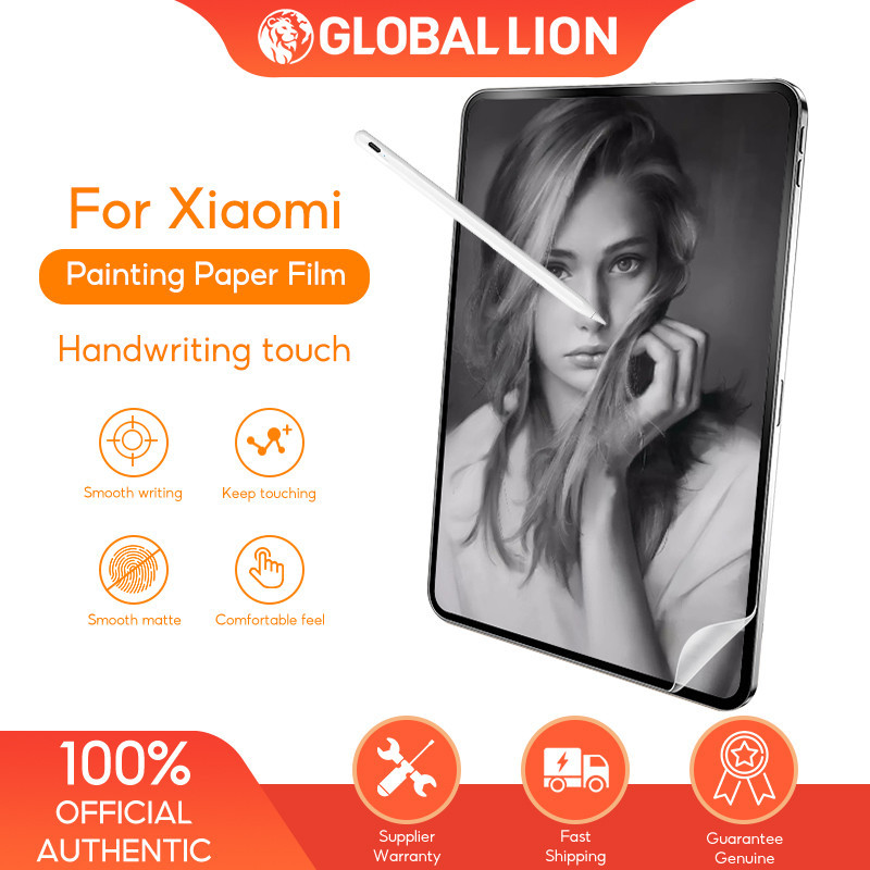 GLOBAL LION Matte Paper Like Screen Protector For Xiaomi Pad 7 6 5 Pro ...