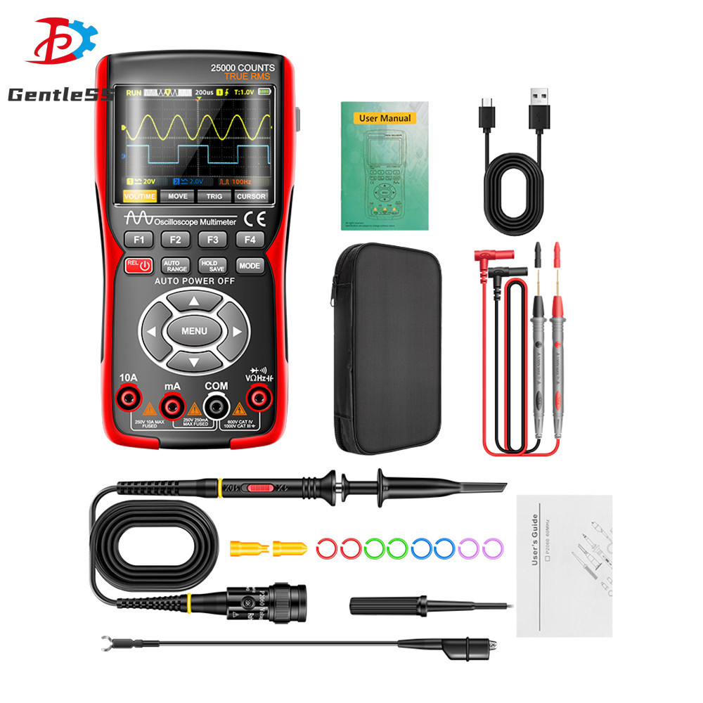 Oscilloscope Multimeter Signal Generator Waveform Output Handheld ...
