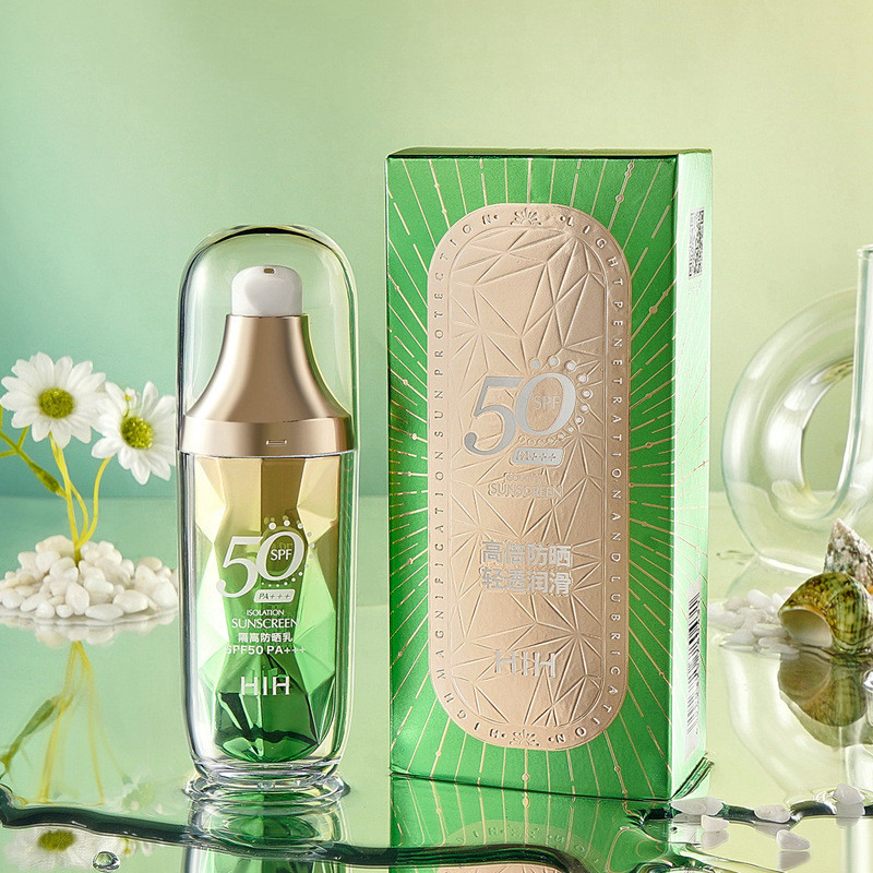 HIH isolation sunscreen SPF50 PA+++ water sensitive light and thin ...