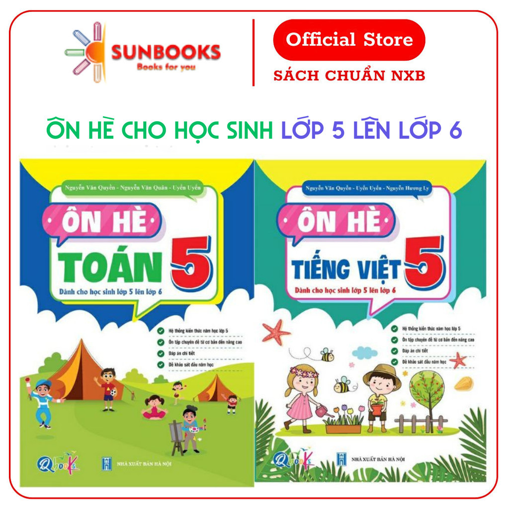 Book - Grade 5 Math and Vietnamese Summer Review Set - For 5th Grade ...