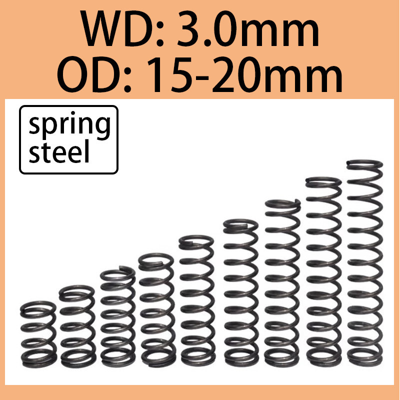 65Mn compression spring, steel spring, pressure spring, long spring ...
