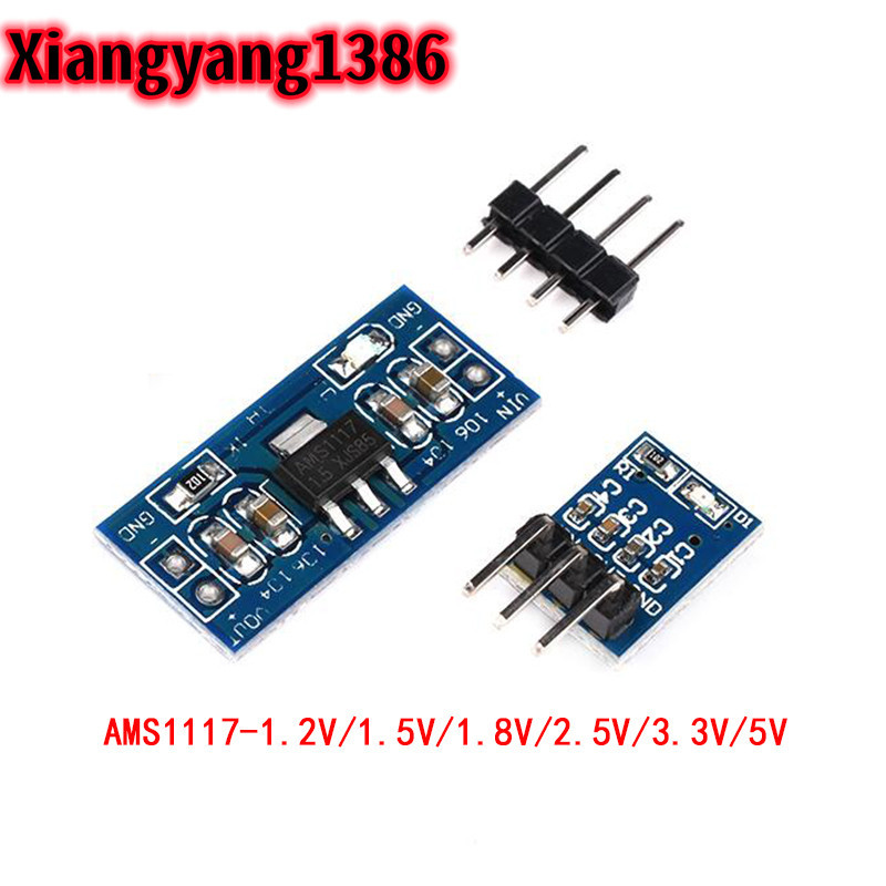 AMS1117 1.2V 1.5V 1.8V 2.5V 3.3V 5V power supply module AMS1117-5.0V power module AMS1117-3.3V ...