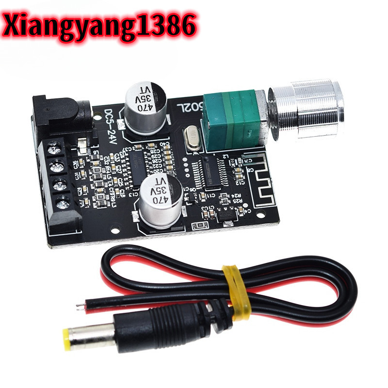 ZK-502L MINI Bluetooth 5.0 DC 5-24V Wireless Audio Digital Power ...