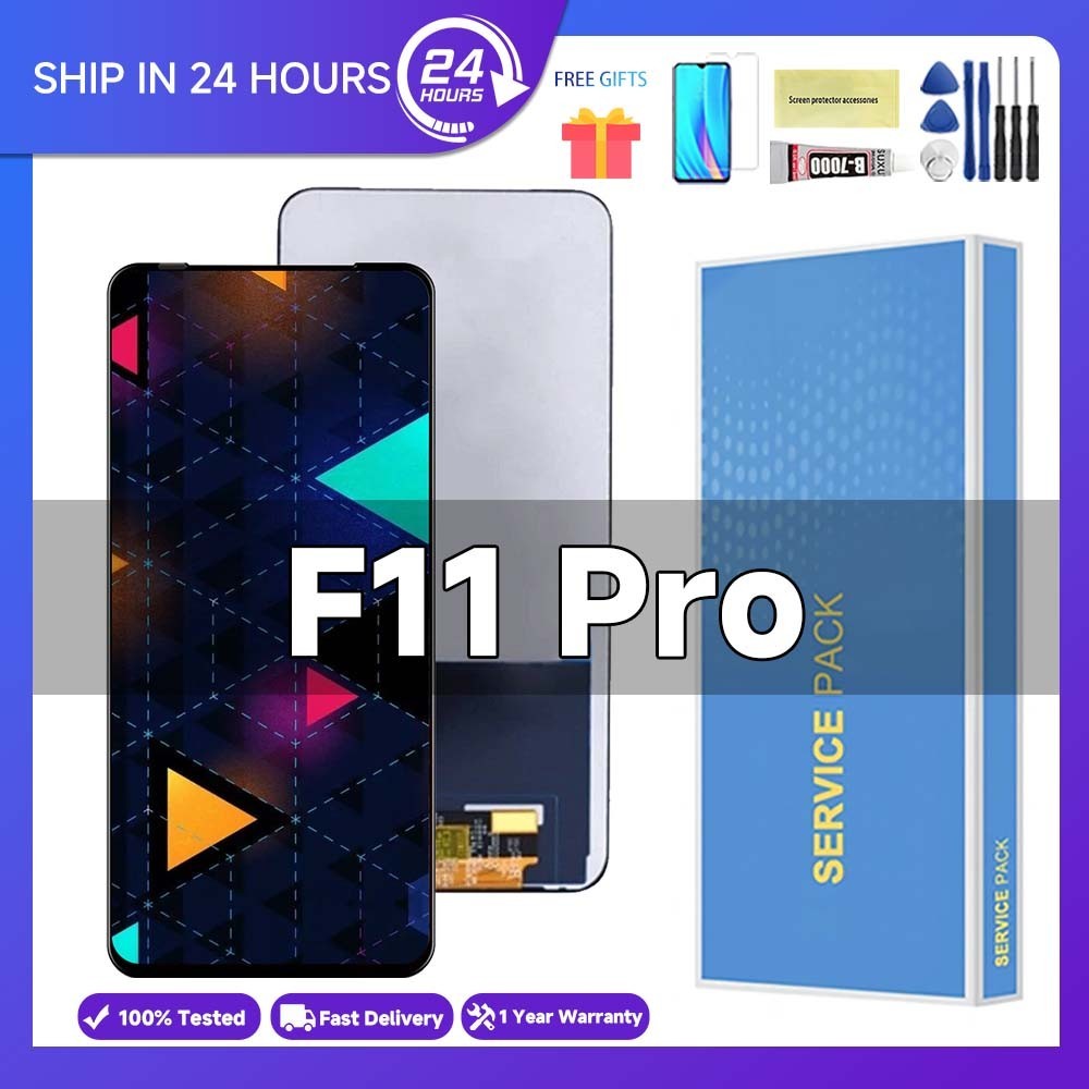 Original For OPPO F11 Pro LCD Display Screen For Oppo F11Pro CPH1969 ...