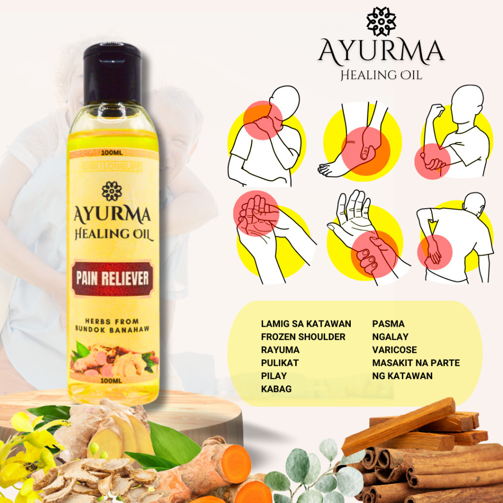 Ayurma Healing Oil 30ml/60ml | Shopee Philippines