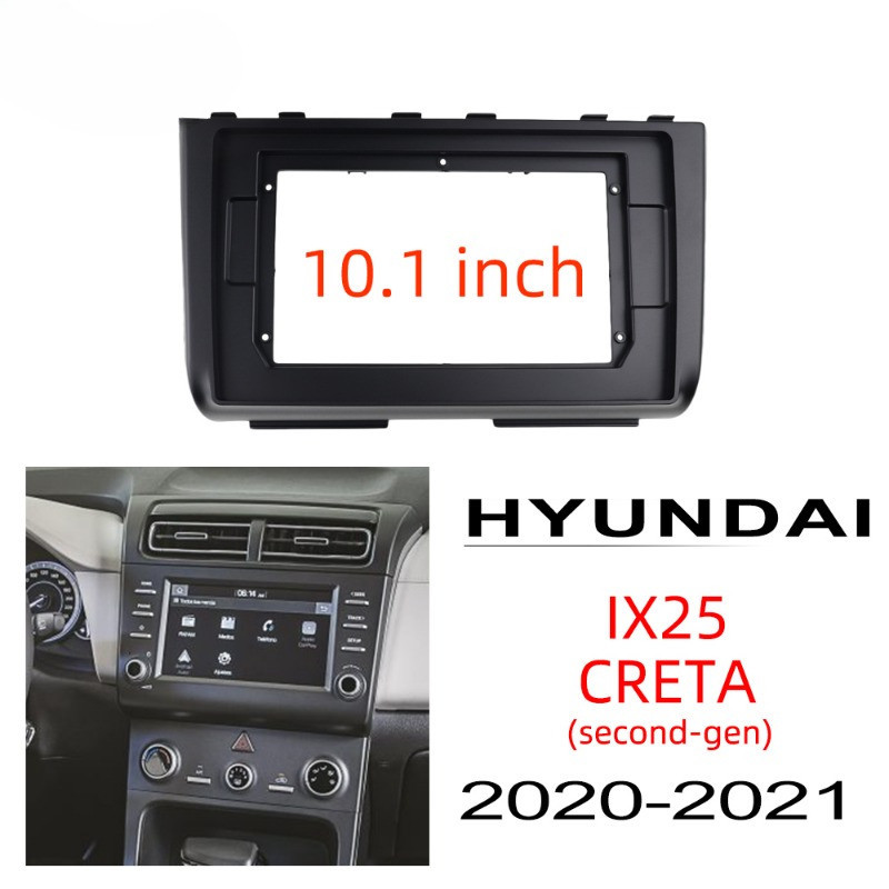 10.1 inch 2din car android head unit accessories dash mounting kits ...