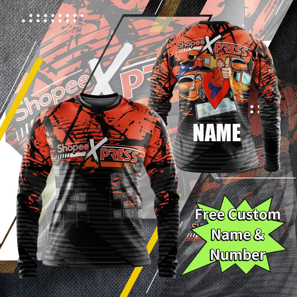 Shopee Rider Long Sleeve (Best-Selling Book) Jersey Straw Shopee XPRESS ...