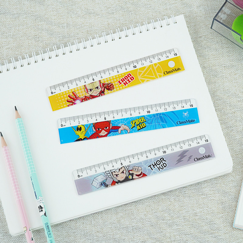 Classmate Superman Ruler For Baby RL03-SK (15cm) | Shopee Philippines