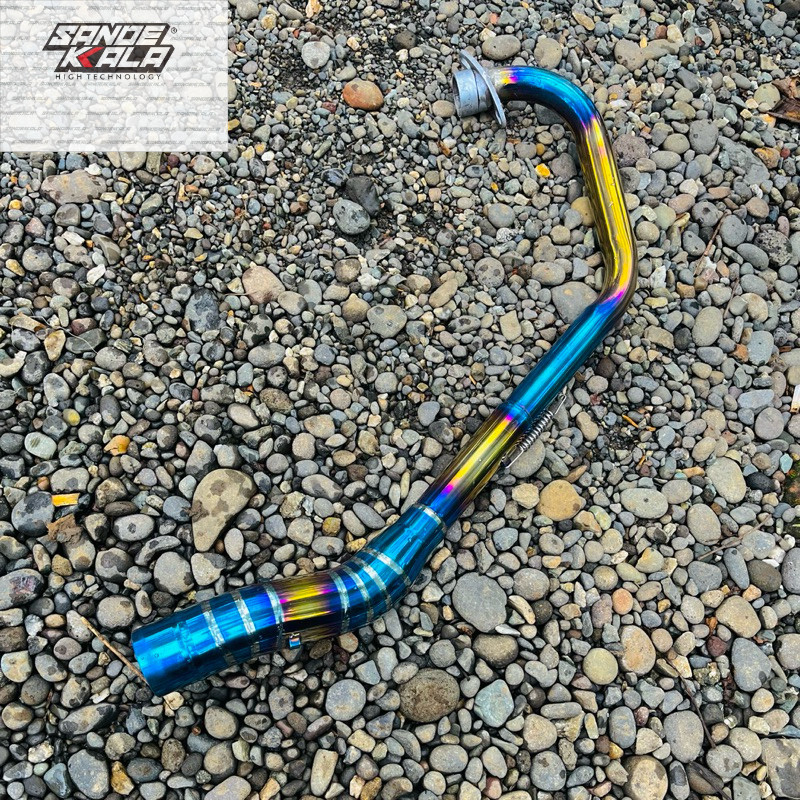 Iclik IWIR Big elbow pipe for tmx 125 155 Russiai tc Pinoy raider 150 ...