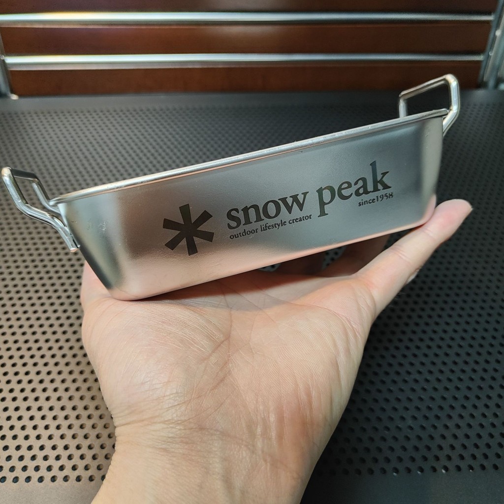 Snow Peak Camping High-End Small Boiler Outdoor Small Fryer Snack Pan ...