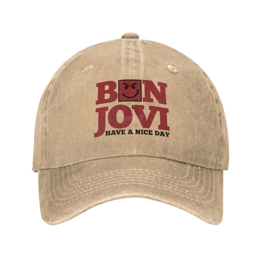 Bon Jovi I Wish You A Happy Day Custom Design Adjustable Cowboy Hat ...