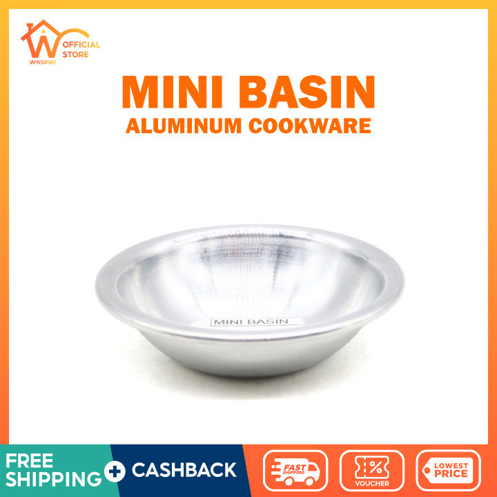 Winspire Aluminum Mini Basin, Royal Crown Aluminum Mini Basin Sauce Cup ...