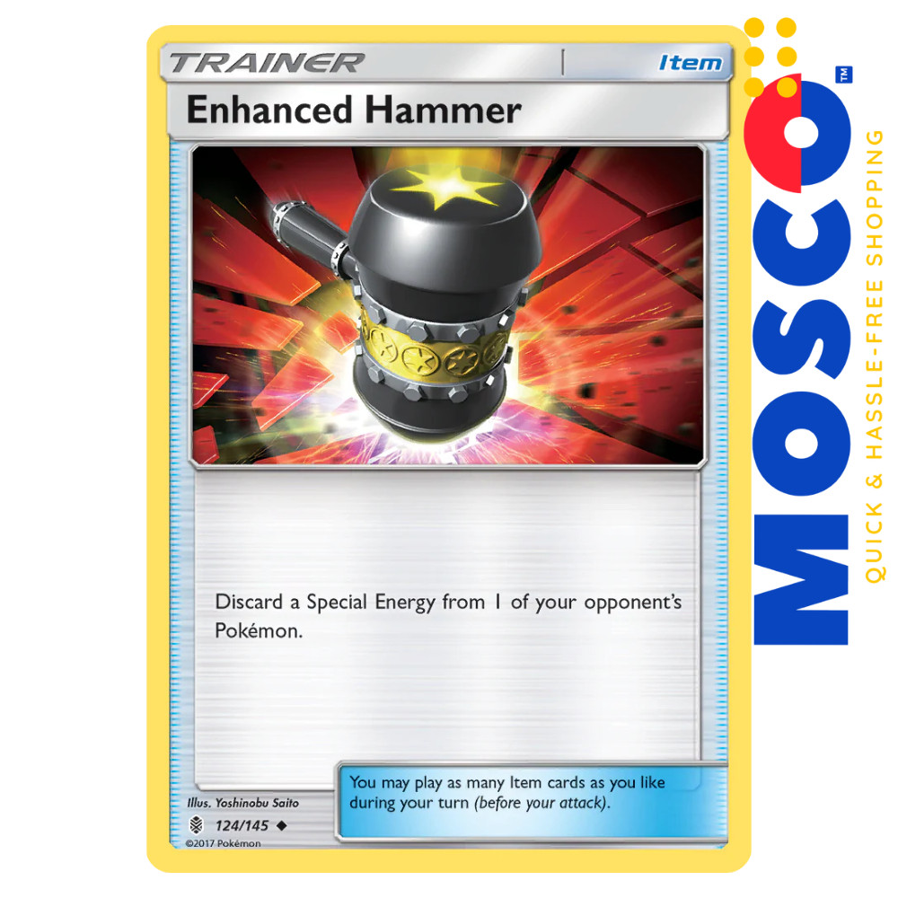 Enhanced Hammer - 124/145 - Uncommon Guardians Rising | Pokemon TCG ...