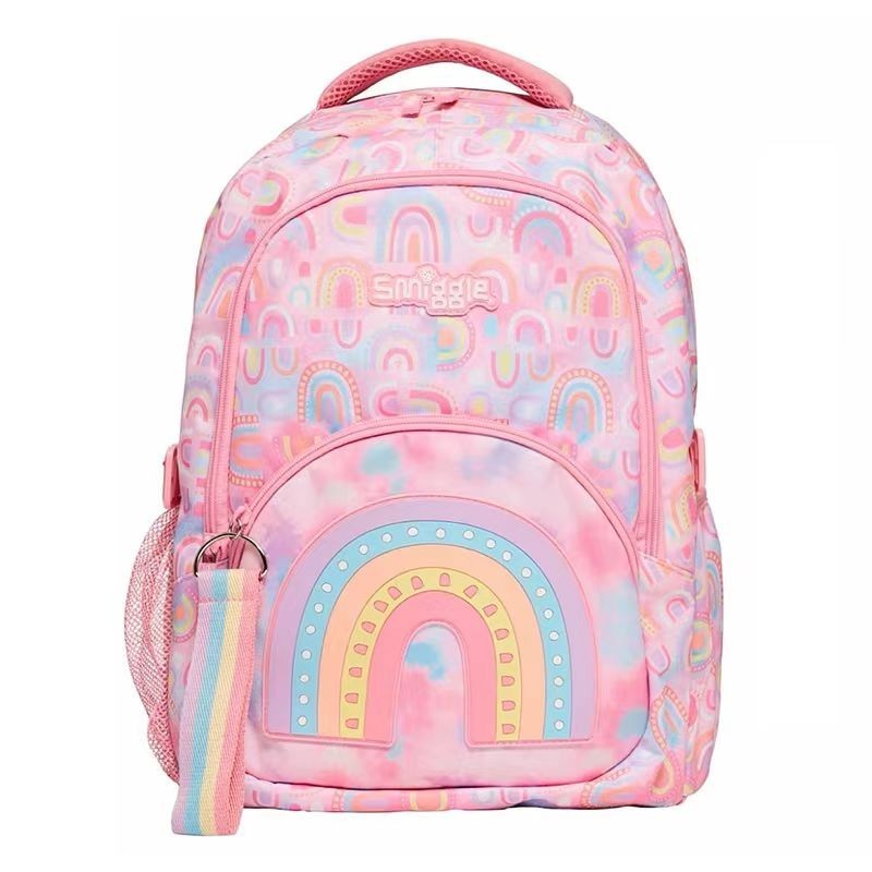 Australia smiggle Rainbow Large Pull Piece Pen Case Backpack | Shopee ...
