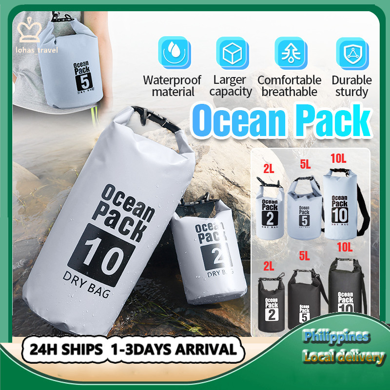 Ocean Pack Backpack 2L3L5L10L15L20L30L Waterproof Dry Bag Sling ...