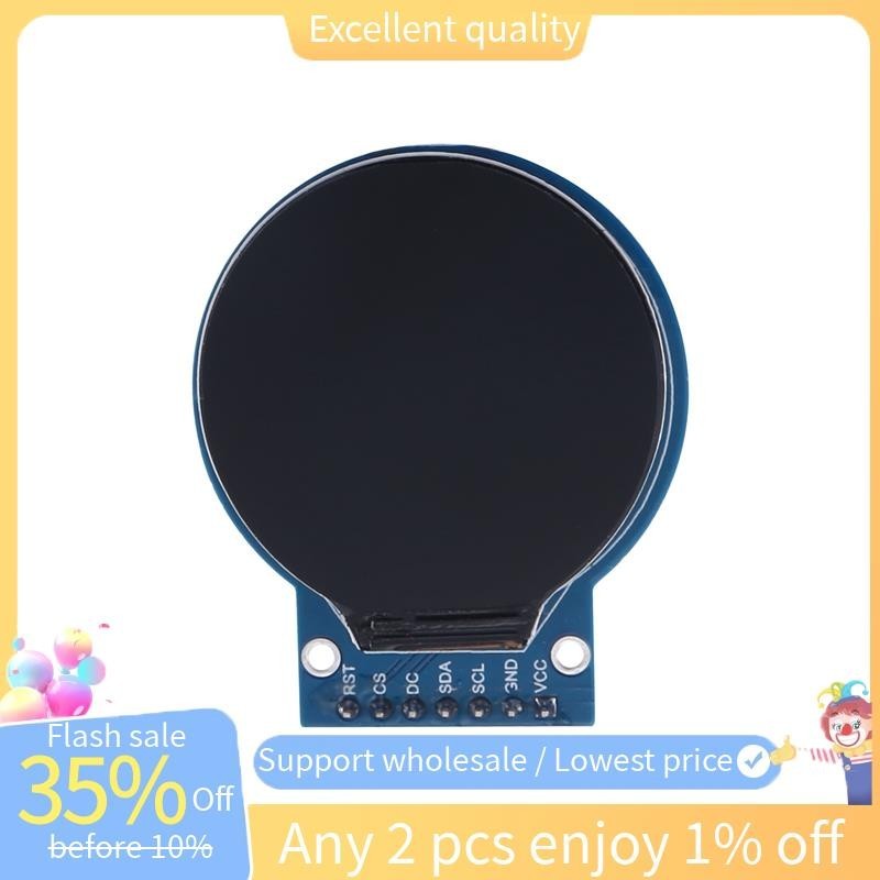 1 Piece Round Board 7 Pins RGB LED Round Screen PCB Board 1.28 Inch ...