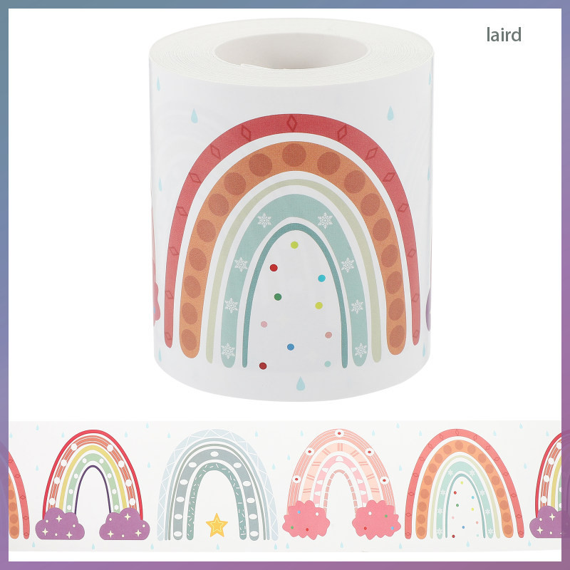 Classroom Bulletin Borders Rainbow Bridge Sticker Board Stickers ...