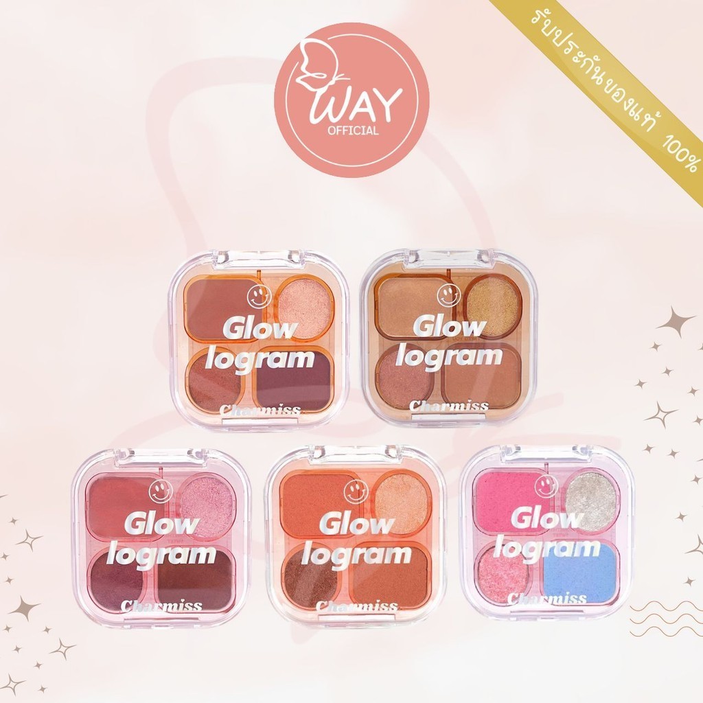 Charmiss Glowlogram Eyeshadow Palette 4g Charmis Mochi Pallet 4g ...