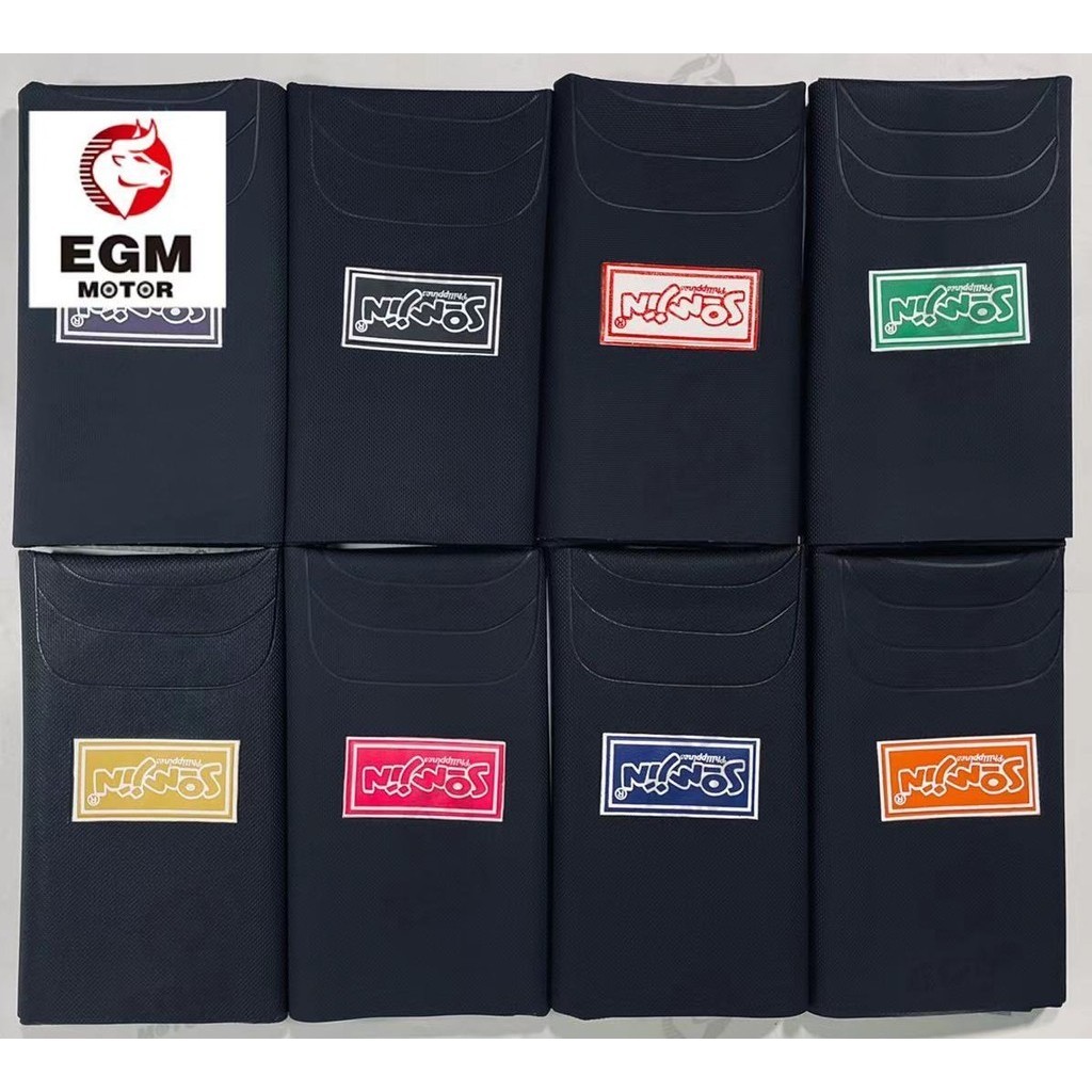 [EGM MOTORCYCLE] MOTORCYCLE LEATHER SEAT COVER SOMJIN SMALL LOGO 8 ...