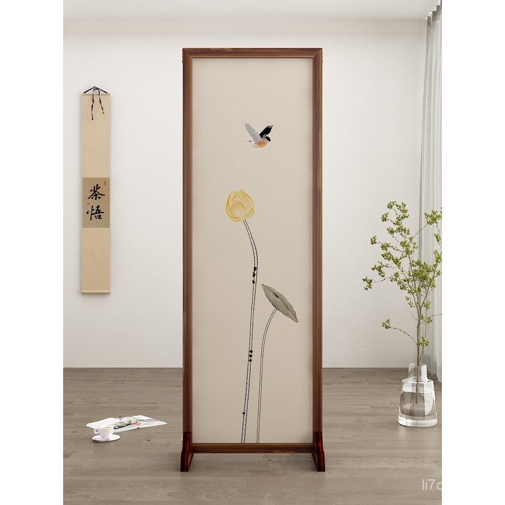 Solid Wood Chinese Style Screen Partition for Entryway Living Room ...