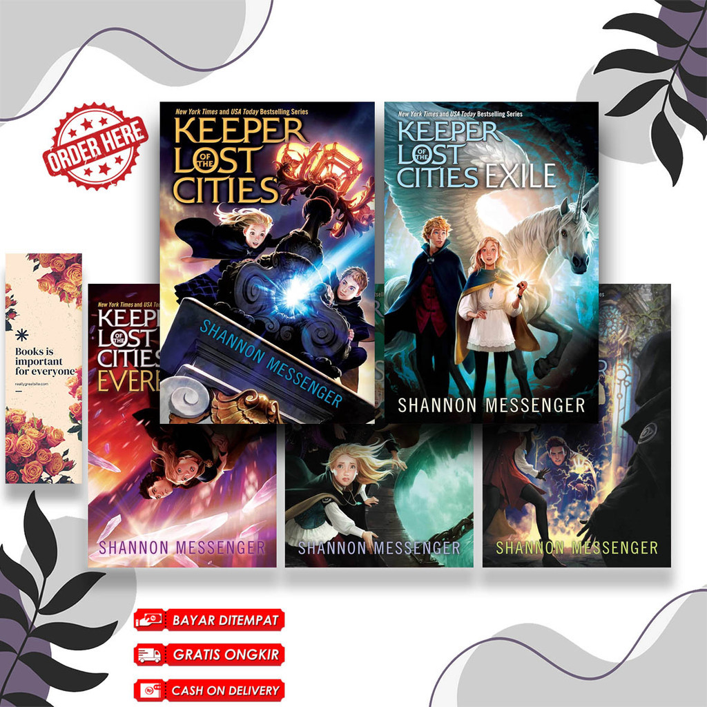 Keeper of the Lost Cities (9 book series) (English) | Shopee Philippines