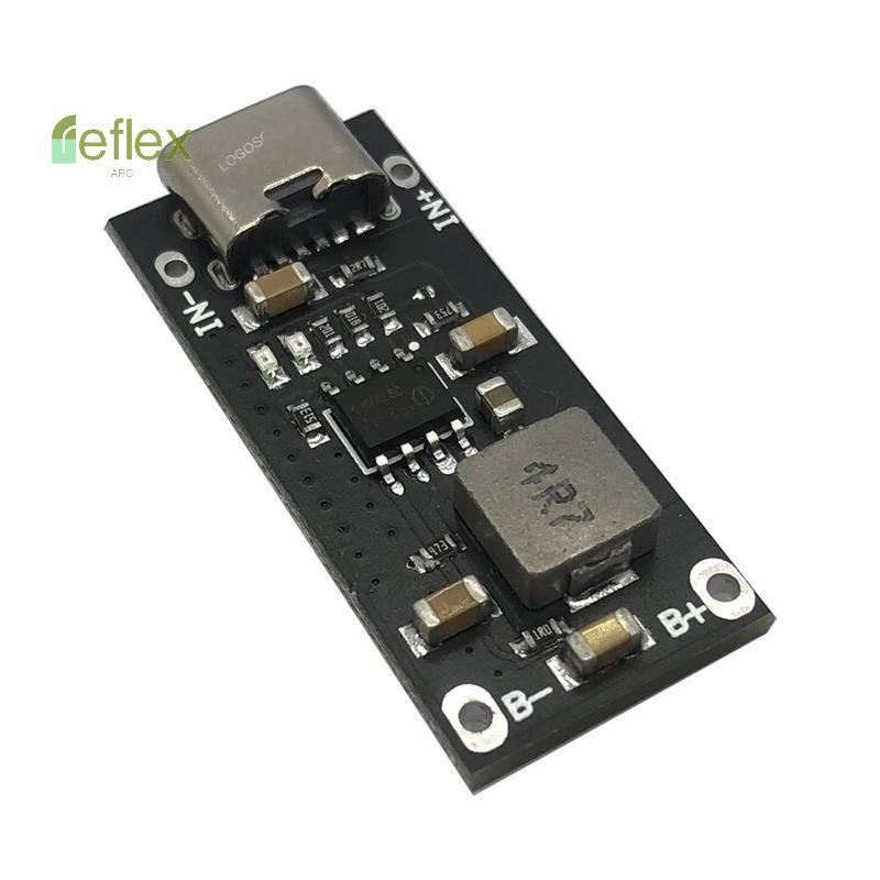 Reflex Arc 2Pcs Type-C High Voltage Input 3A 5V To 4.2V Polymer Triple ...