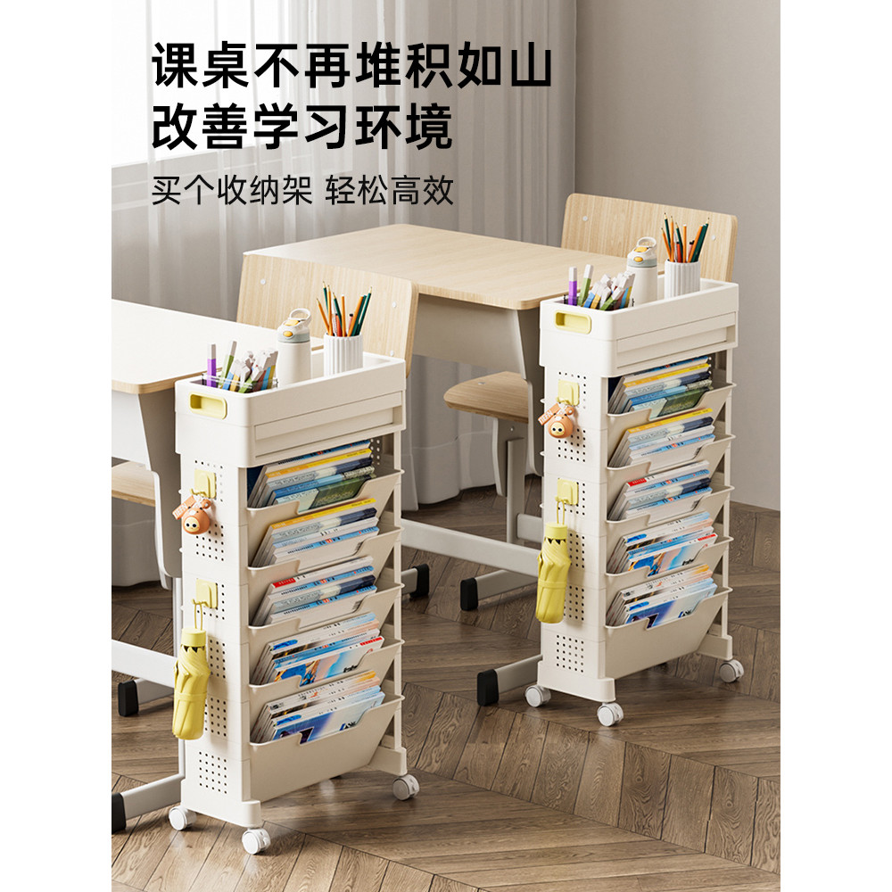 Classroom Bookshelf Floor-standing Storage Rack Reading Rack Children's ...