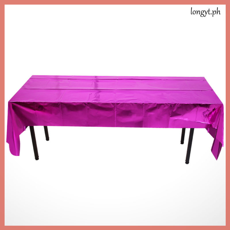 Glossy Table Runner Tablecloth Glitter Birthday Party Decorations ...