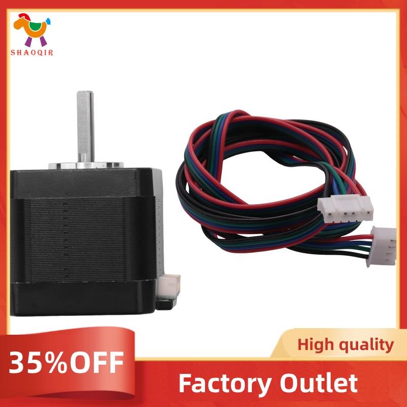 3D Printer Motors, Nema 17 Stepper Motor,40Mm High Torque Bipolar Dc ...