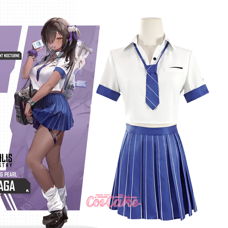GODDESS OF VICTORY: NIKKE Naga Cosplay costume JK uniform student ...