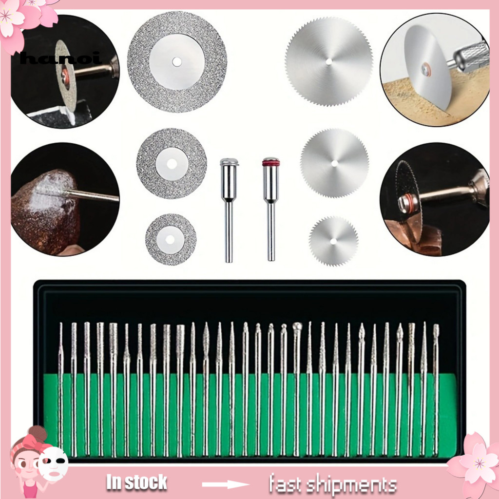 HAN_ Stone Engraver Electric Engraving Tool Kit for Jewelry Glass Wood ...