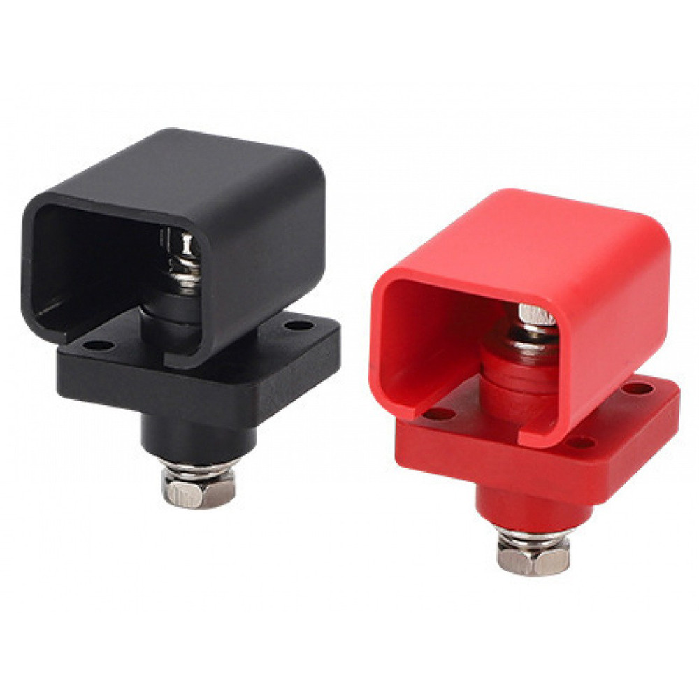 1PCS 100A High Current Square Terminal Energy Storage Connector Through ...